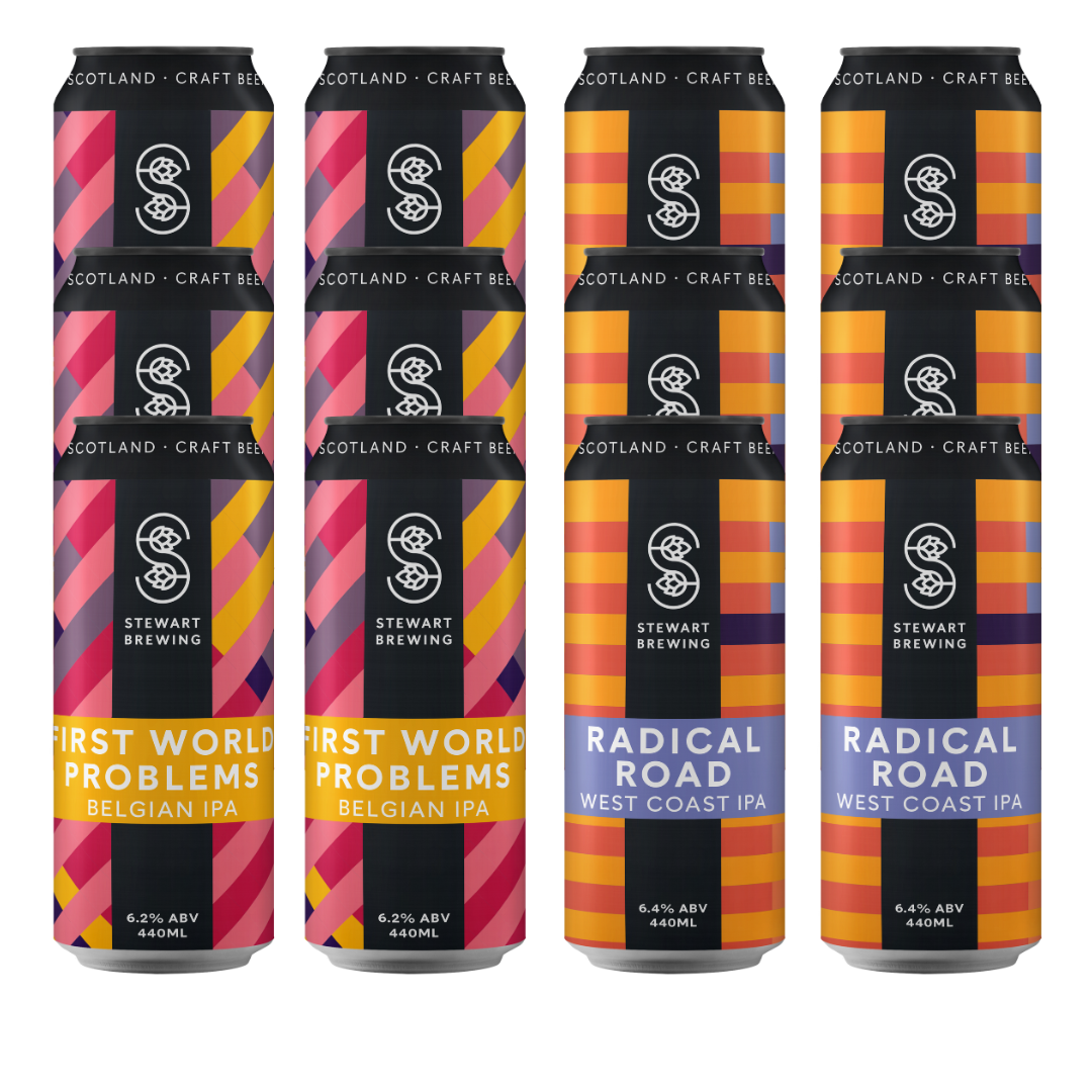 Radical Road & First World Problems Duo – Stewart Brewing