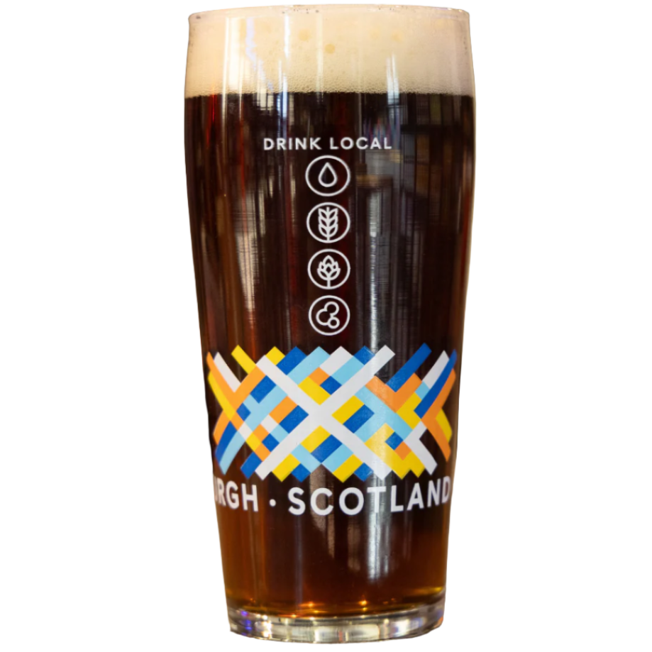 Tartan Pint Glass – Stewart Brewing