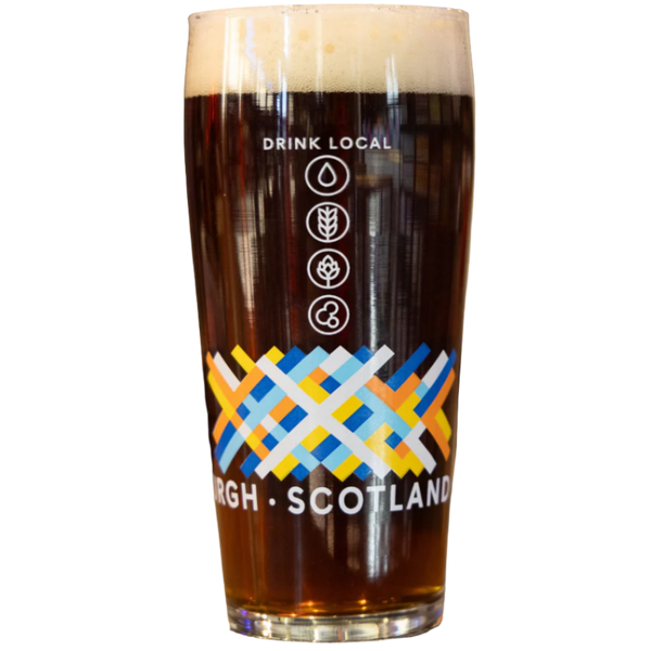 Tartan Pint Glass – Stewart Brewing
